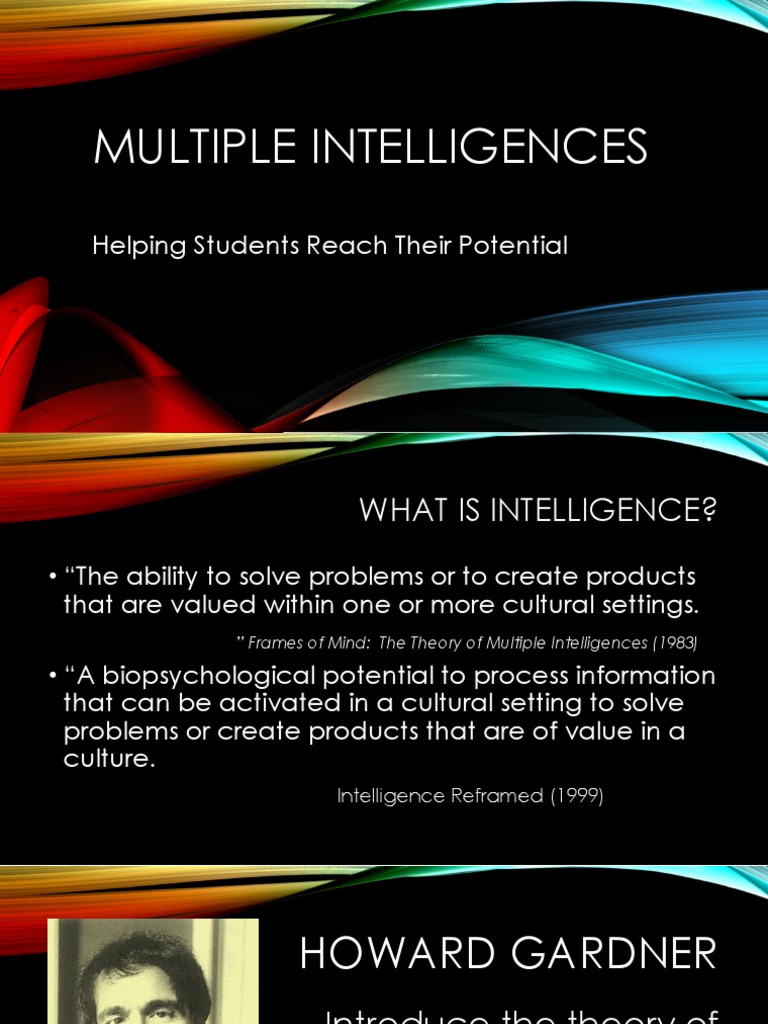 Educators' Guide to Multiple Intelligences | PDF | Intelligence | Mental Processes