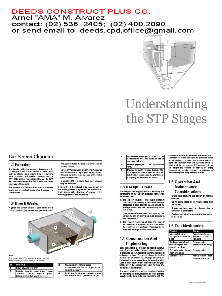 Understanding STP Stages | PDF | Sewage Treatment | Pump