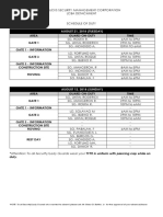 Daily Manning Schedule | PDF