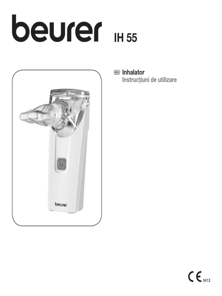 Inhalator IH 55: Instrucțiuni de Utilizare | PDF | Wellness
