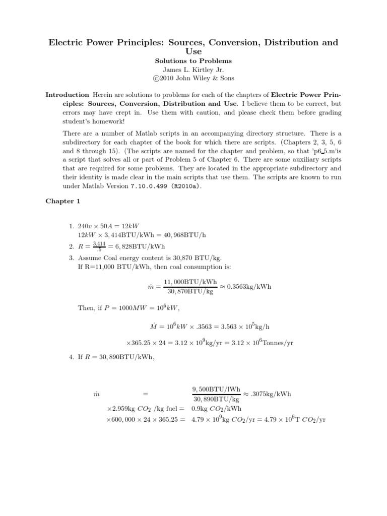EE303 Solutions PDF | Download Free PDF | Electrical Impedance | Ac Power