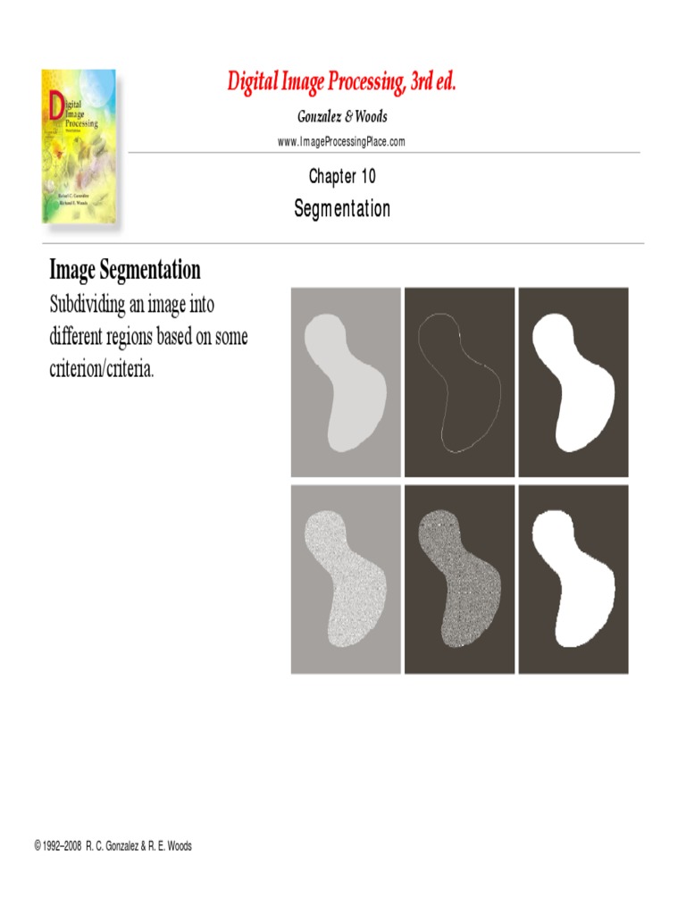 DIP3E Chapter10 Art | PDF | Computer Vision | Multidimensional Signal Processing