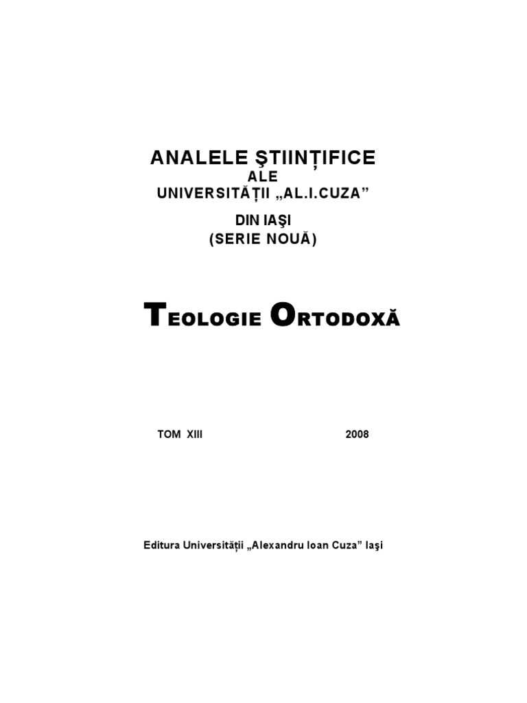 Analele Stiintifice Ale Universitatii A. I. Cuza, Iasi, Nr.1, 2008 ...