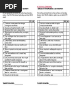 Assertiveness - Self Perception Test - With Answers | PDF | Self Esteem ...