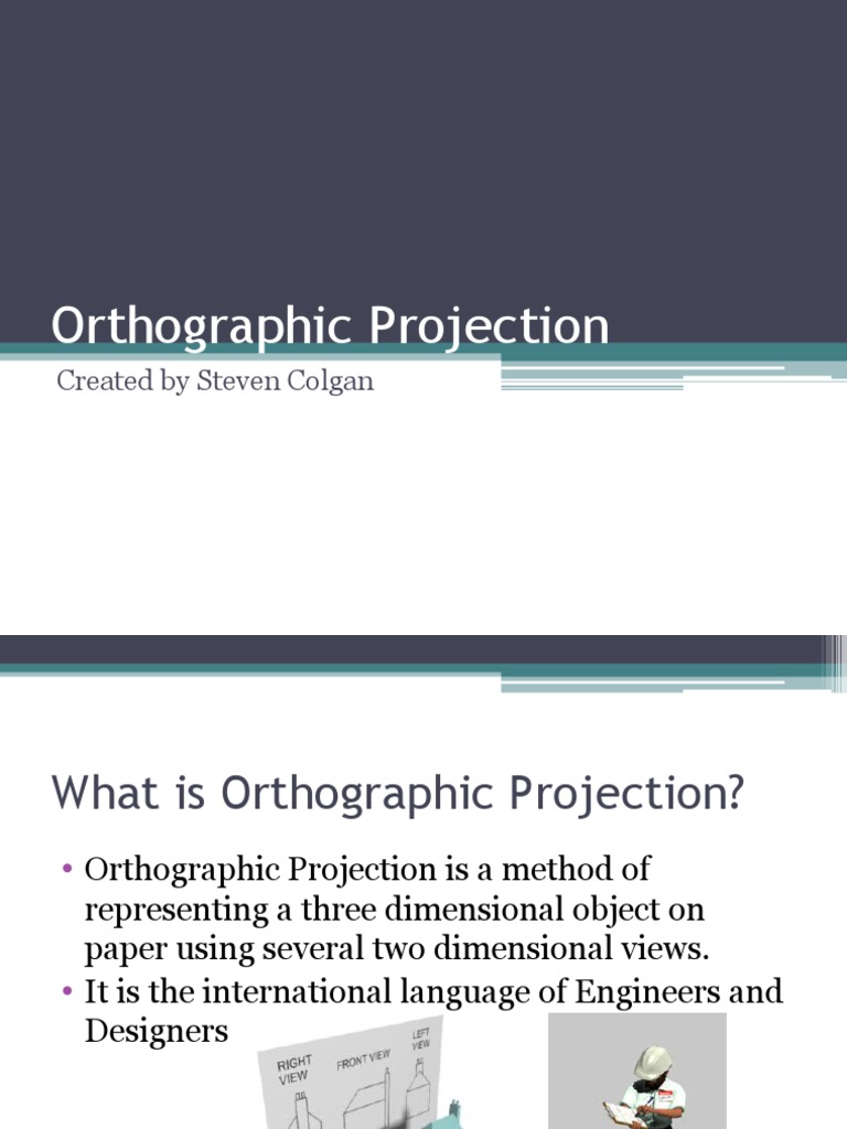 Understanding Orthographic Projection | PDF