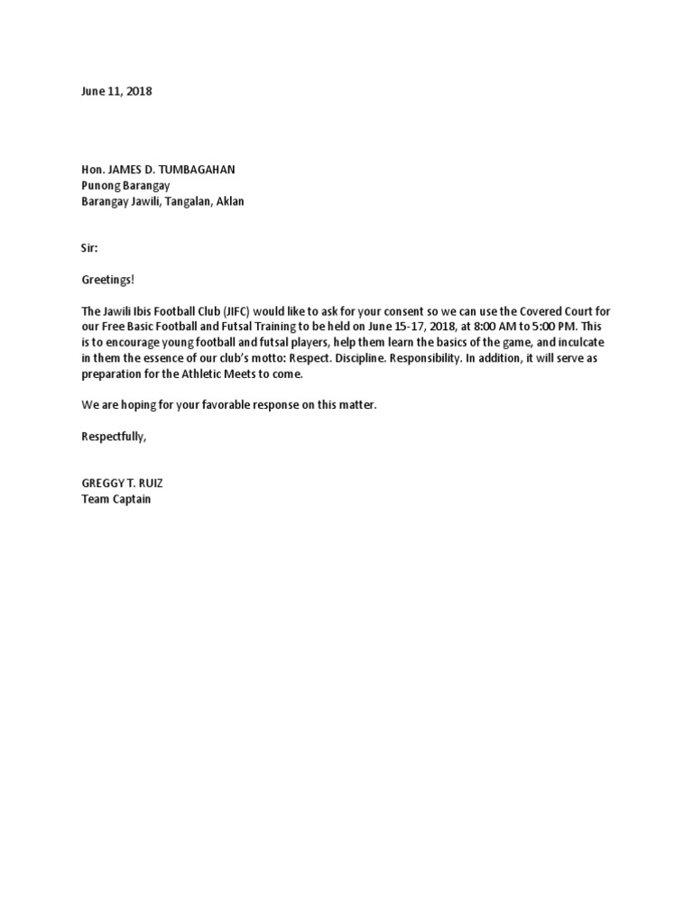 Barangay Permit | PDF