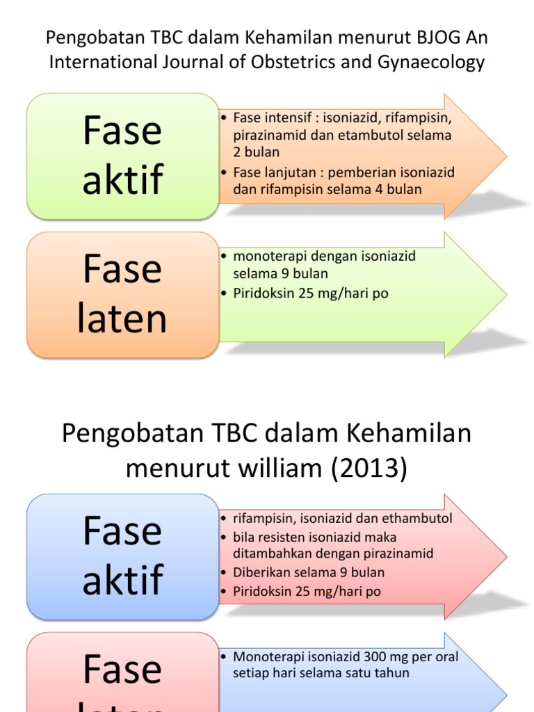 Fase Aktif Fase Laten: Pengobatan TBC Dalam Kehamilan Menurut BJOG An ...