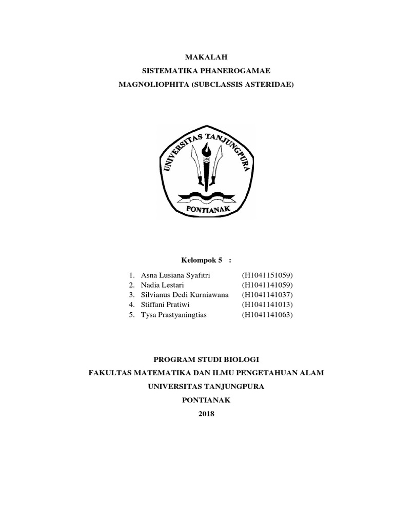 Sistum Asteridae | PDF