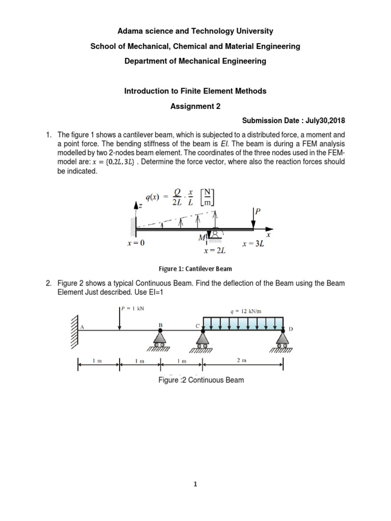 Determining Reactions, Deflections, and Stresses in Cantilever Beams and Rigid Frames Using ...