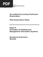 Working Paper Template | PDF | Revenue | Audit