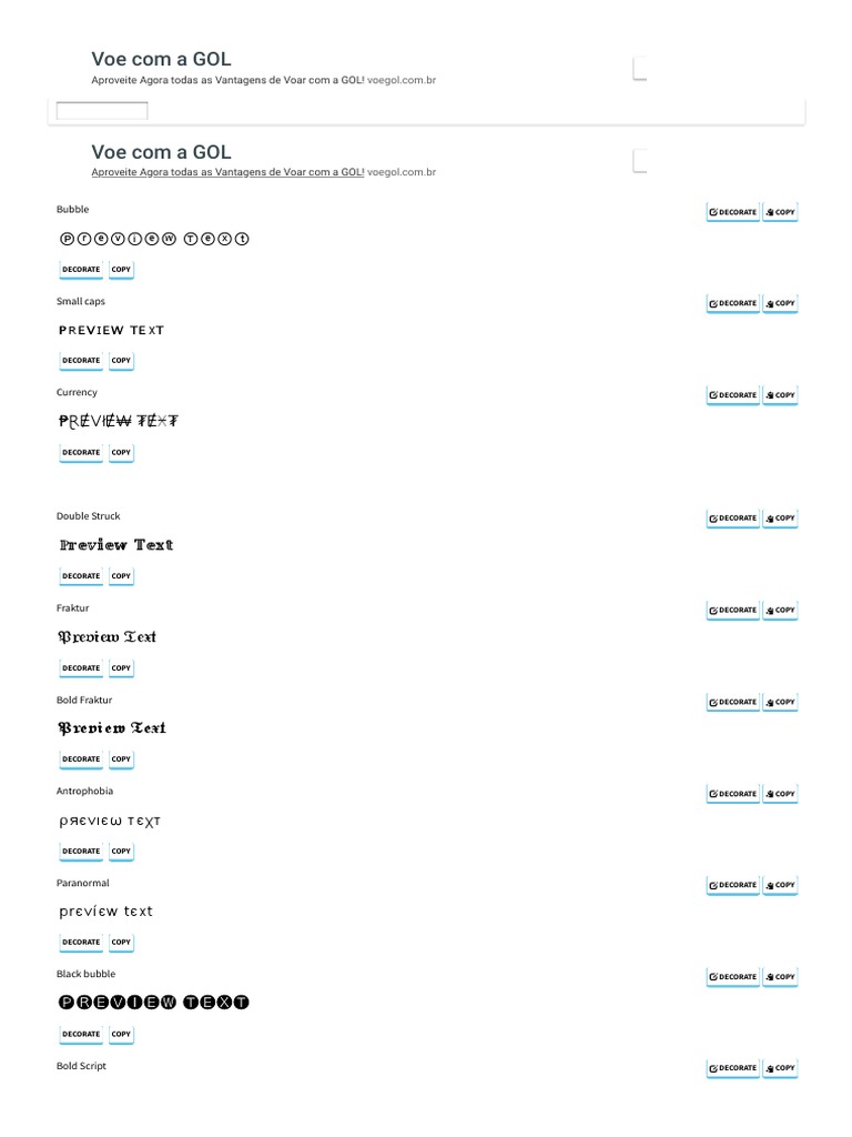 Cool Fancy Text Generator | PDF | Typefaces | Symbols