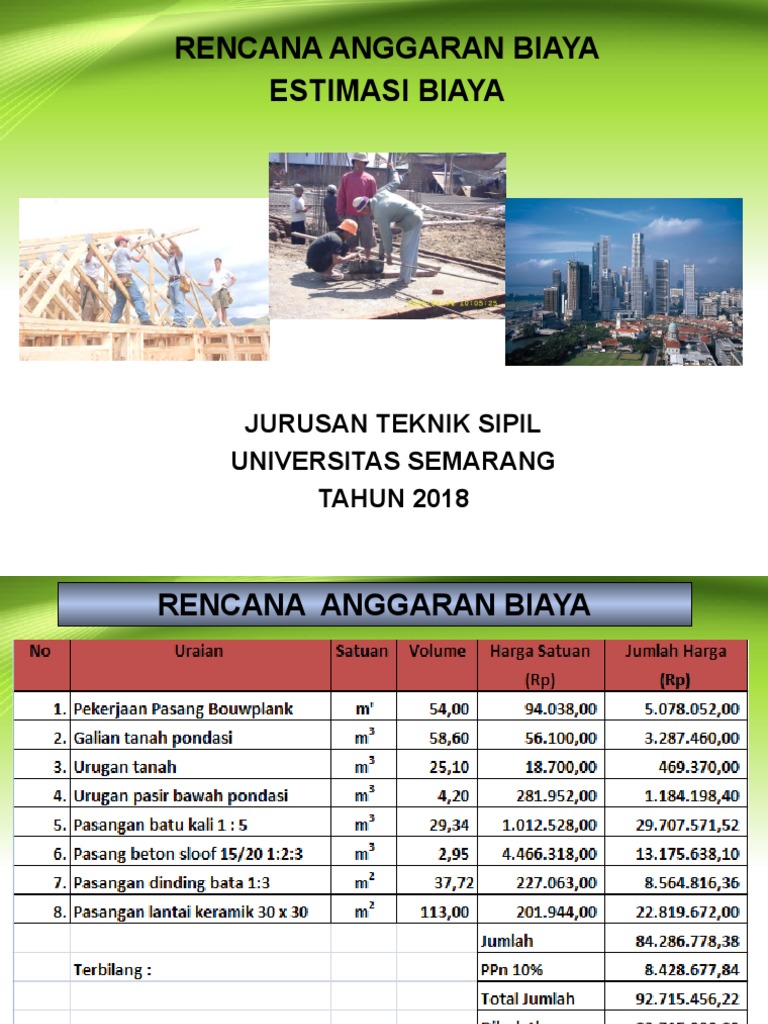 Modul 4 Penyusunan RAB | PDF