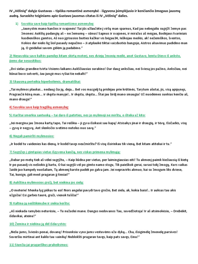 Uzduotis Su Gustavo Jausmais | PDF