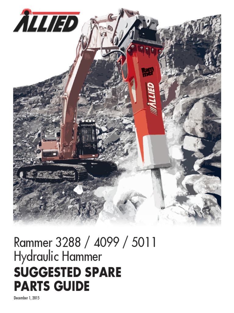 Rammer Hydraulic Hammer Parts Guide | PDF | Hammer | Tools