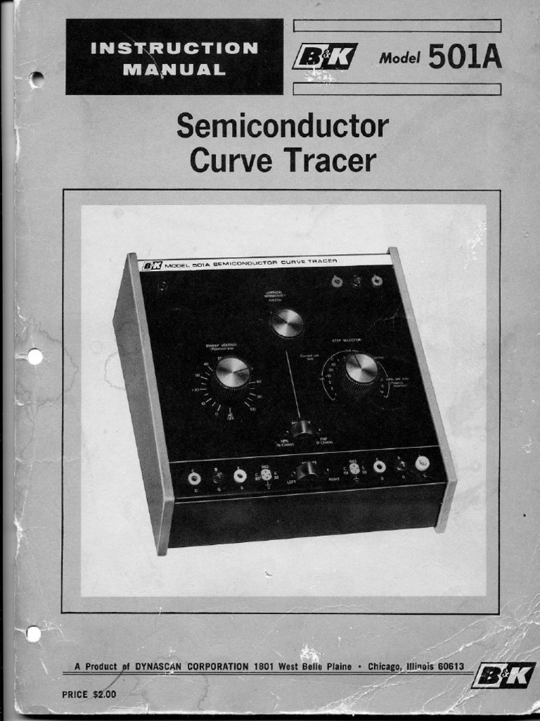 501A - Instruction Manual PDF | PDF