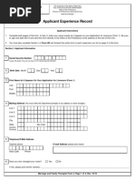 MFT Weekly Experience Log Form | PDF | Career & Growth