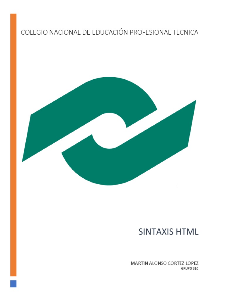 Sintaxis HTML | PDF | Etiqueta | HTML
