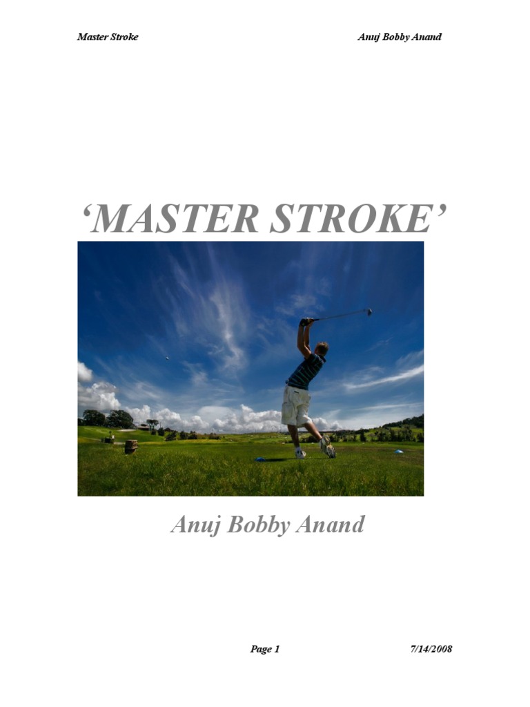 Master Stroke | PDF