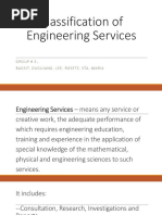 Module 1-Chapter 3 Classification of Engineering Services | PDF | Real ...