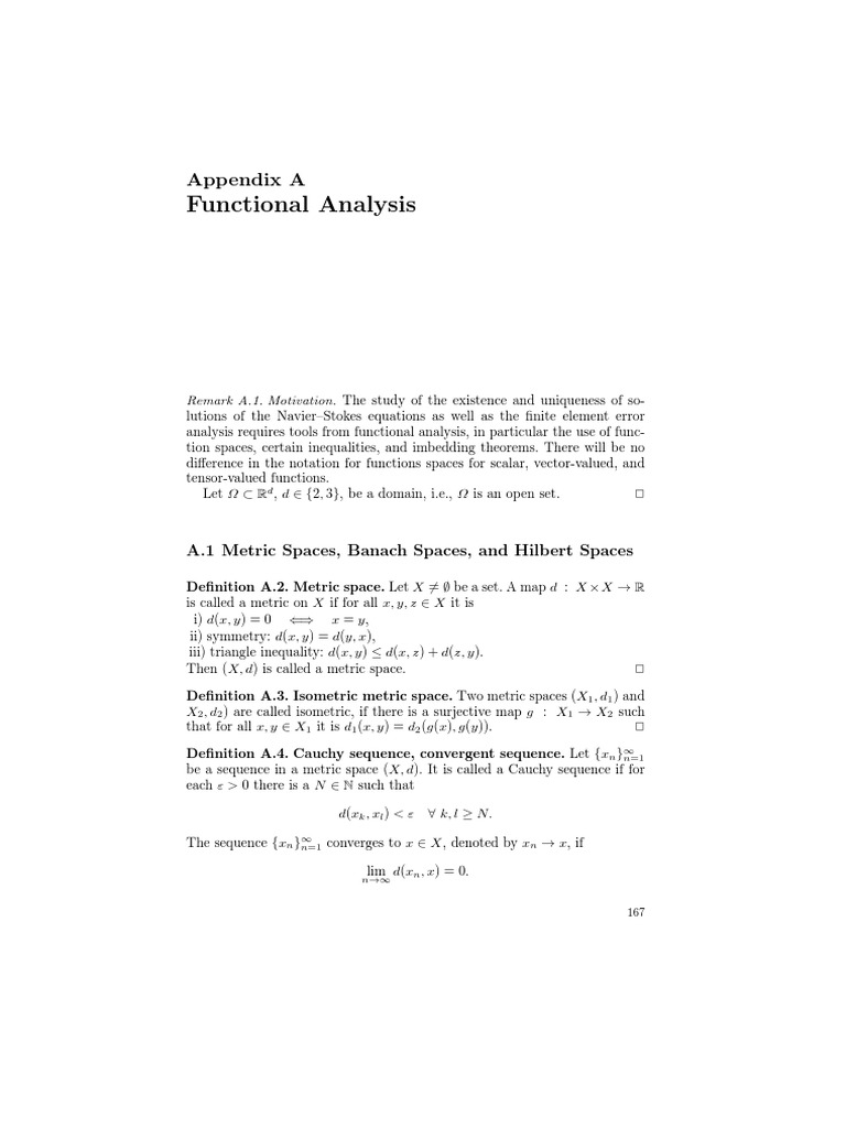 Functional Analysis | PDF | Norm (Mathematics) | Continuous Function