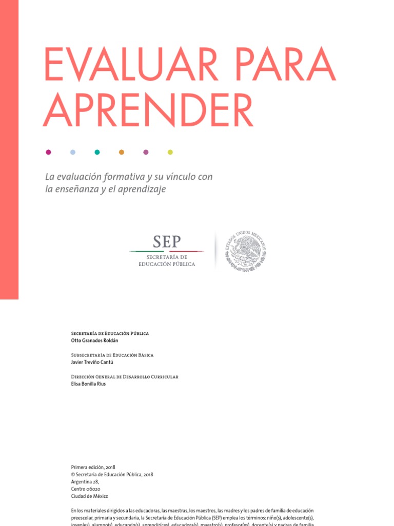 Evaluar para Aprender Digital | PDF | Evaluación | Maestros