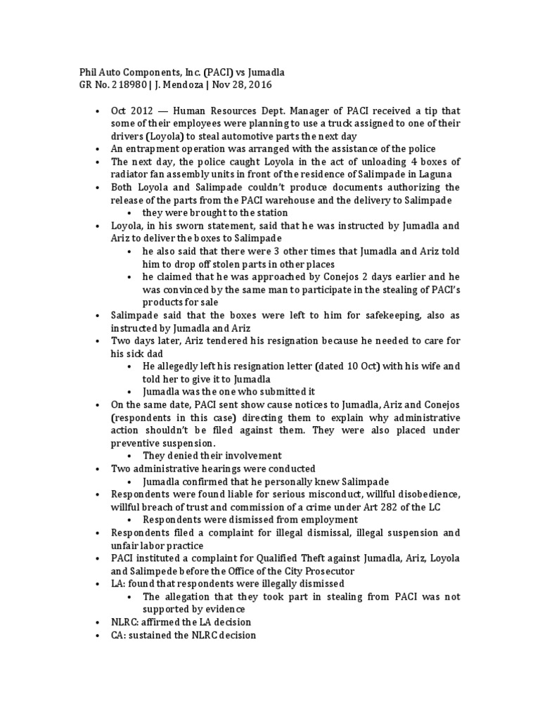 Phil Auto Components | PDF | Fiduciary | Common Law