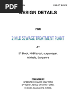 Detailed Layout Plan of 100 KLD STP Package | PDF | Water Treatment ...