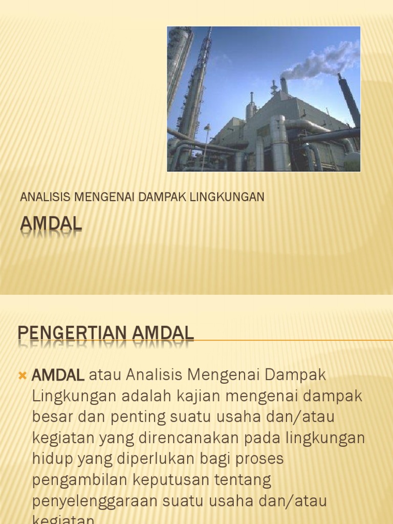 Amdal | PDF