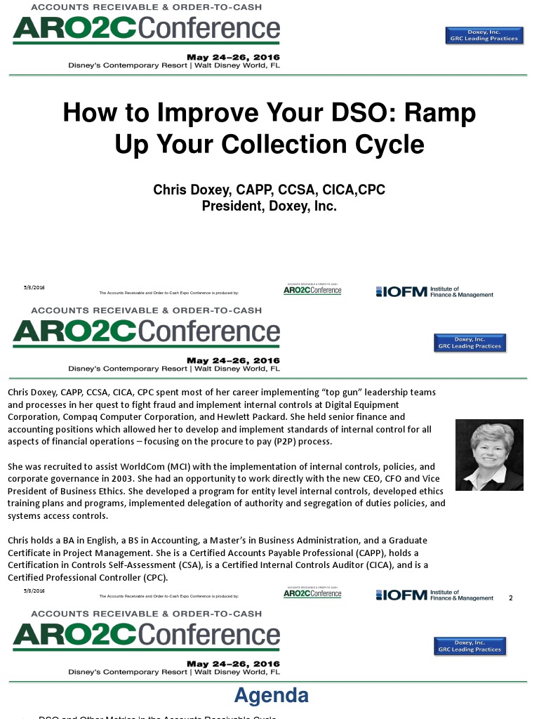 How To Improve Your DSO | PDF | Enterprise Resource Planning | Interest