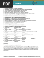 Prepare - Level - 2 - Achievement - Test - 1 1-4 PDF | PDF | Lunch | Albums