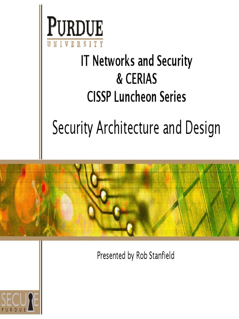 Cissp Security Architecture | PDF | Computer Data Storage | Computer ...