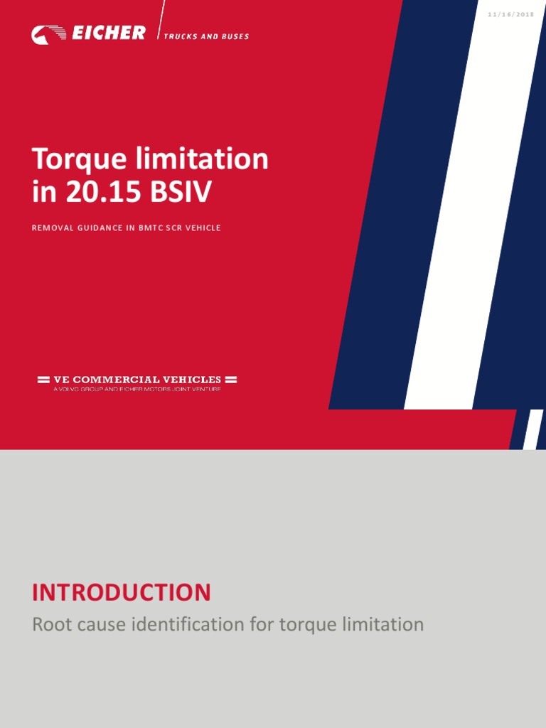 Torque Limitation Clearing Strategy | PDF