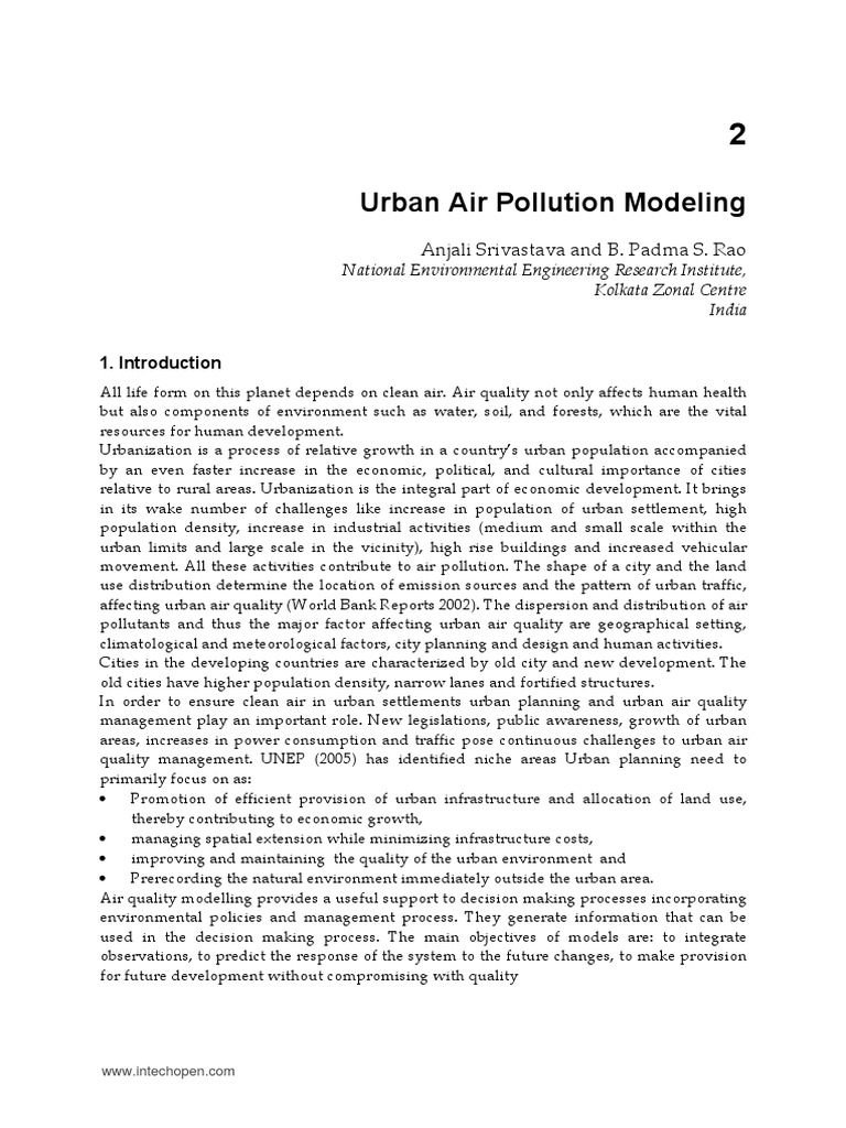 Air Modeling Gauss11111 | PDF | Air Pollution | Particulates