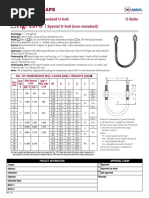 Anvil Fig137 U-Bolt PDF | PDF | Nut (Hardware) | Pipe (Fluid Conveyance)