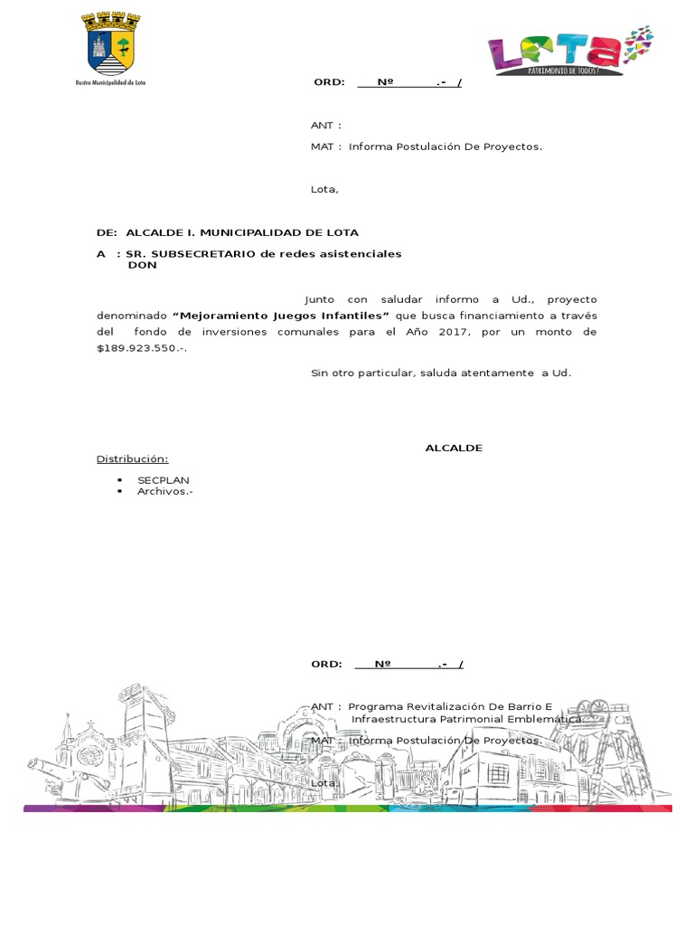 Oficio Conductor | PDF