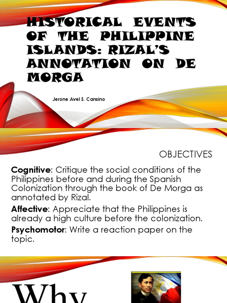 Rizal's Insights on De Morga's Work | PDF | Marriage | Philippines