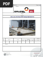 Base Foundation of Generator: SECTION I - I SECTION II - II | PDF ...