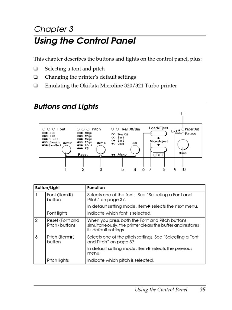 Epson FX 890 | PDF | Typefaces | Printer (Computing)