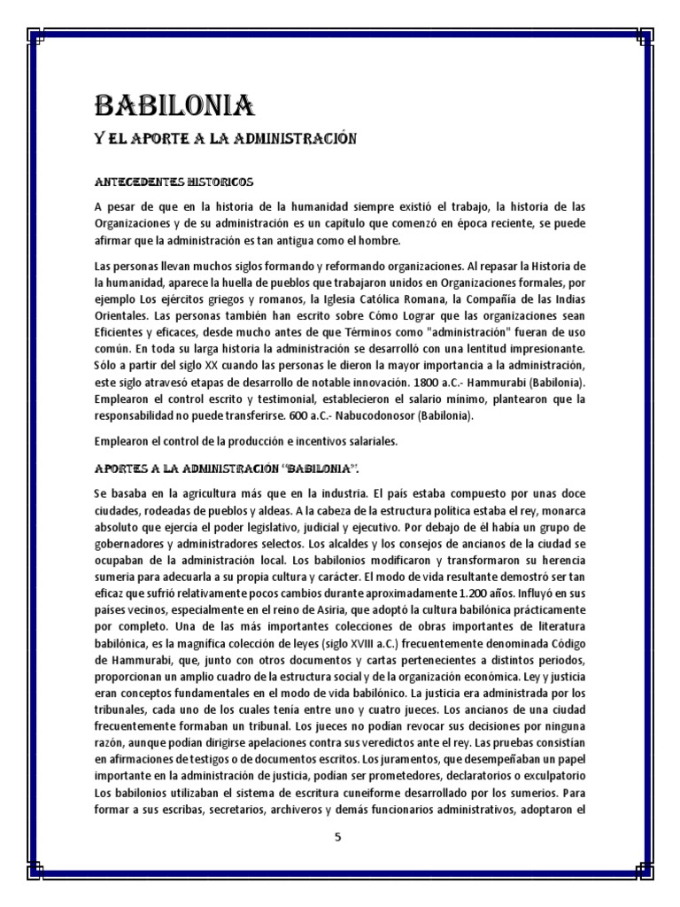 Babilonia Pdf Babilonia Sumeria