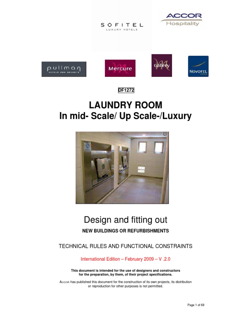 ACC - WE - DF1272 - Laundry Room V2.0 Sept 09 | PDF | Laundry | Hazard ...