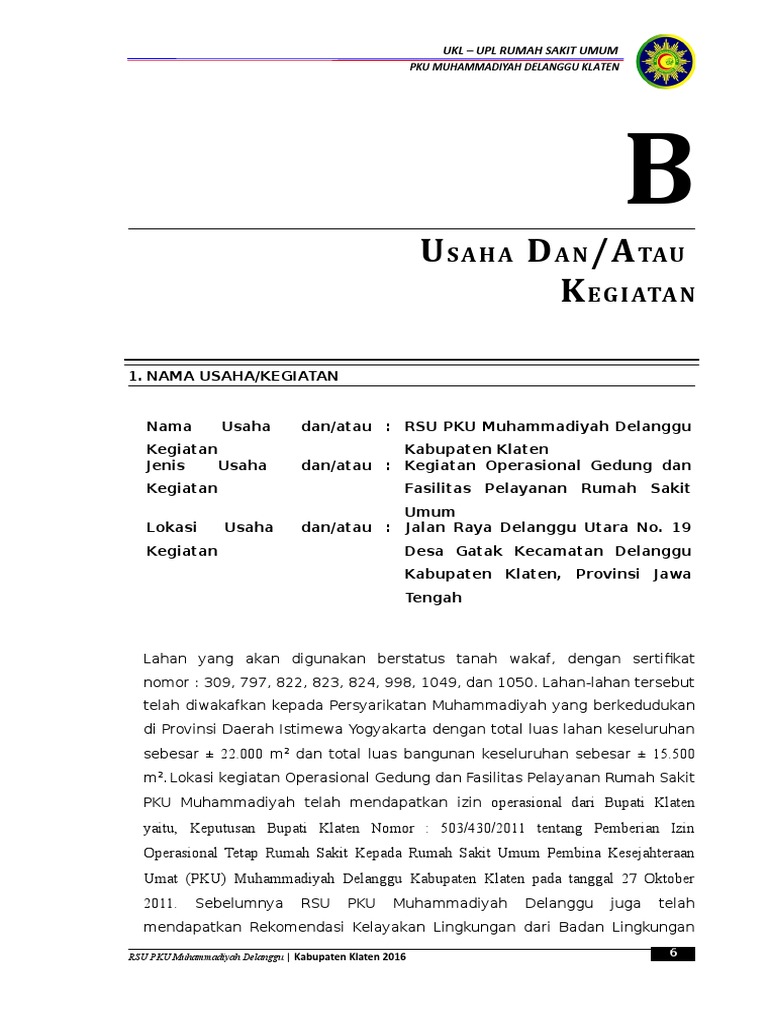 B Pku Delanggu | PDF
