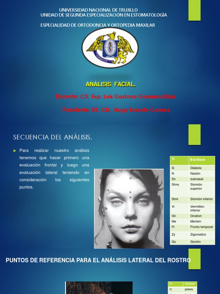 Analisis Facial | Descargar gratis PDF | Rasgos faciales | Cara