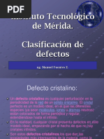 Imperfecciones en Los Arreglos Atómicos | PDF | Dislocación ...