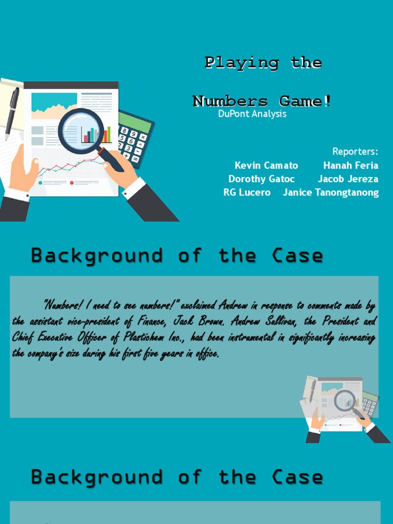 Group Case 2 - Playing The Numbers Game | PDF | Earnings Before ...