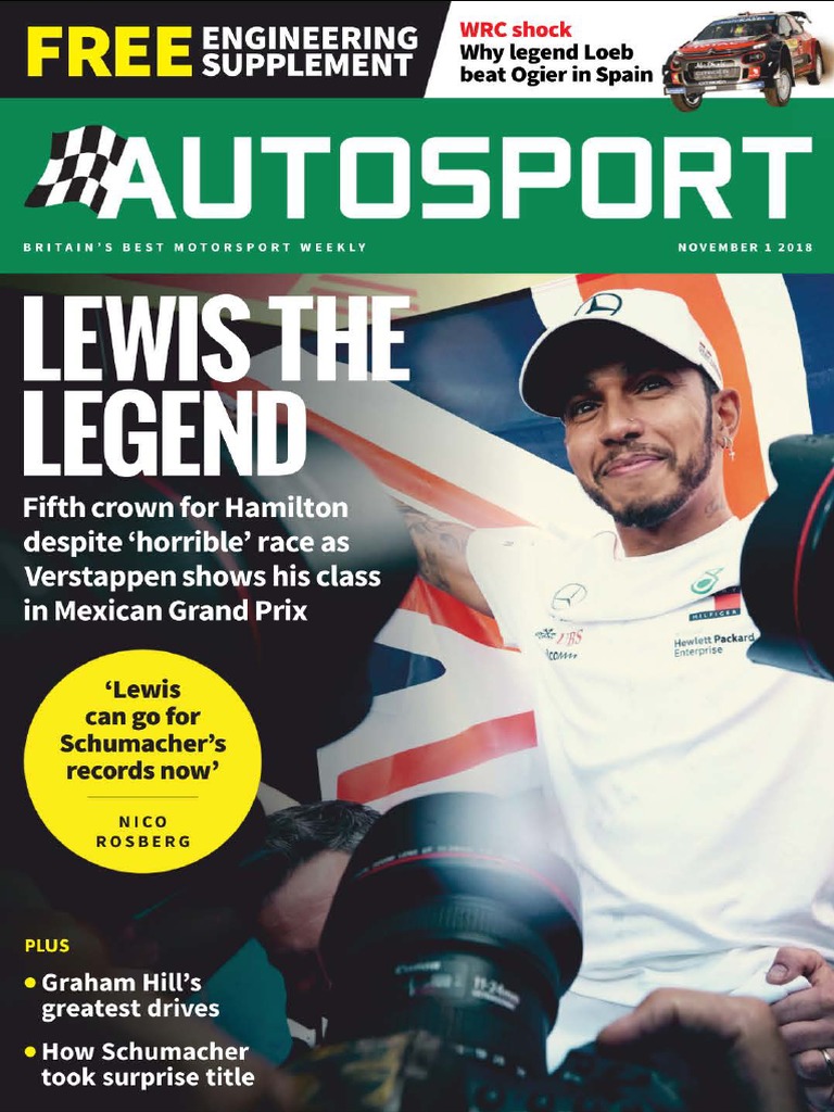 Autosport Magazine 2018 11 01 English | PDF