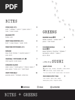 Incanta Menu Br693txx | PDF | Sushi | Tofu