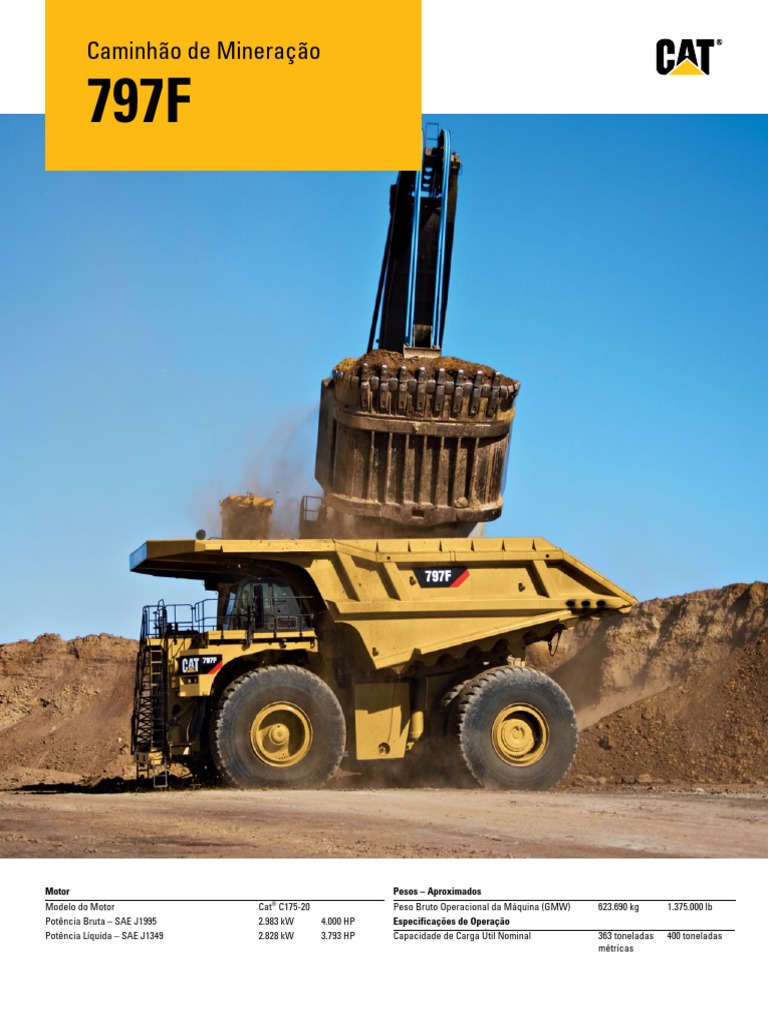 Cat 797F PDF | PDF | Freio | Motores
