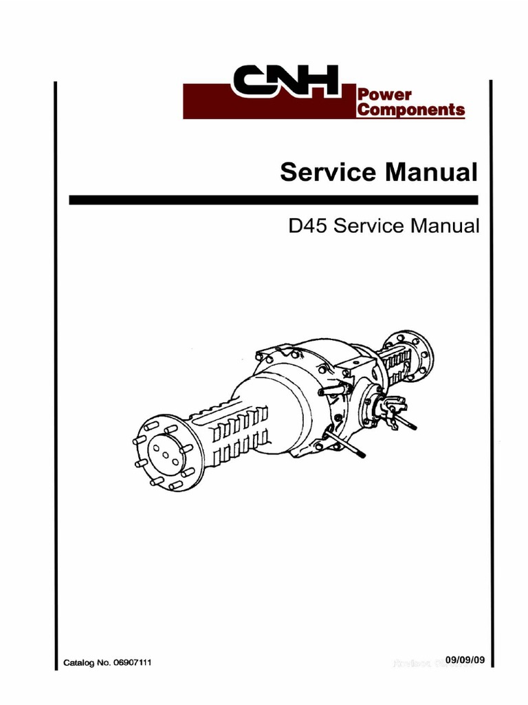 s07 Axle Ford New d45 | PDF