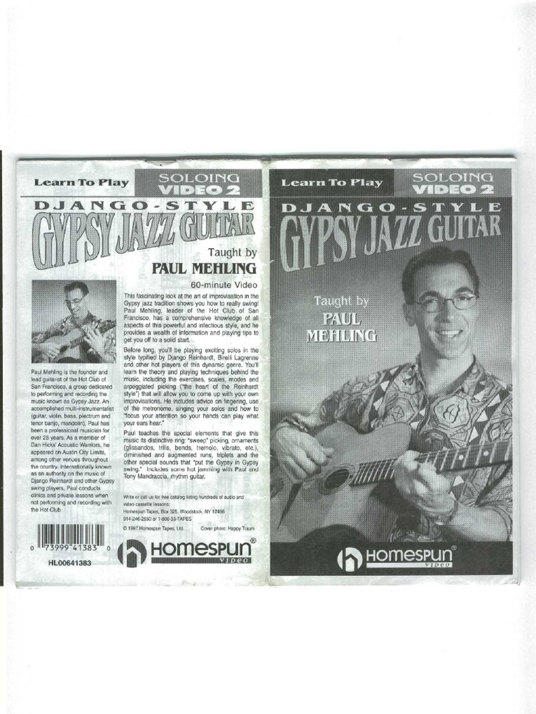 Gypsy Jazz Guitar Book PDF | PDF