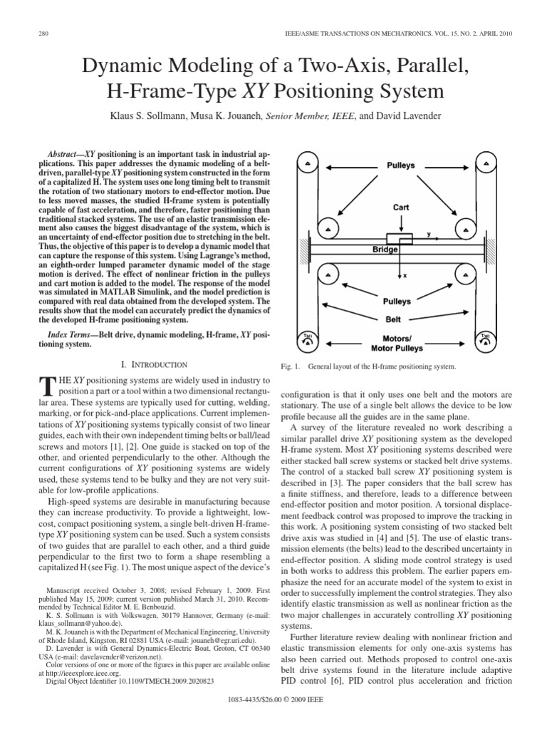 Corexy 04926139 | PDF | Belt (Mechanical) | Control Theory